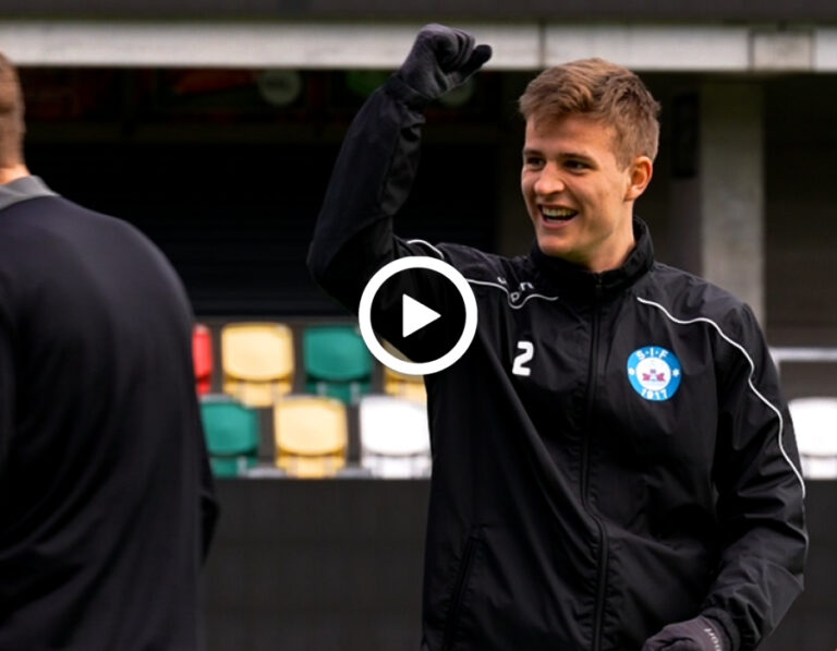 Store smil til dagens træning