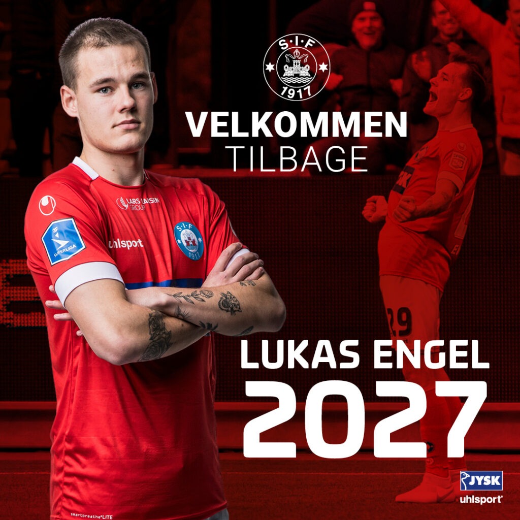 Lukas Engel fortsætter i SIF