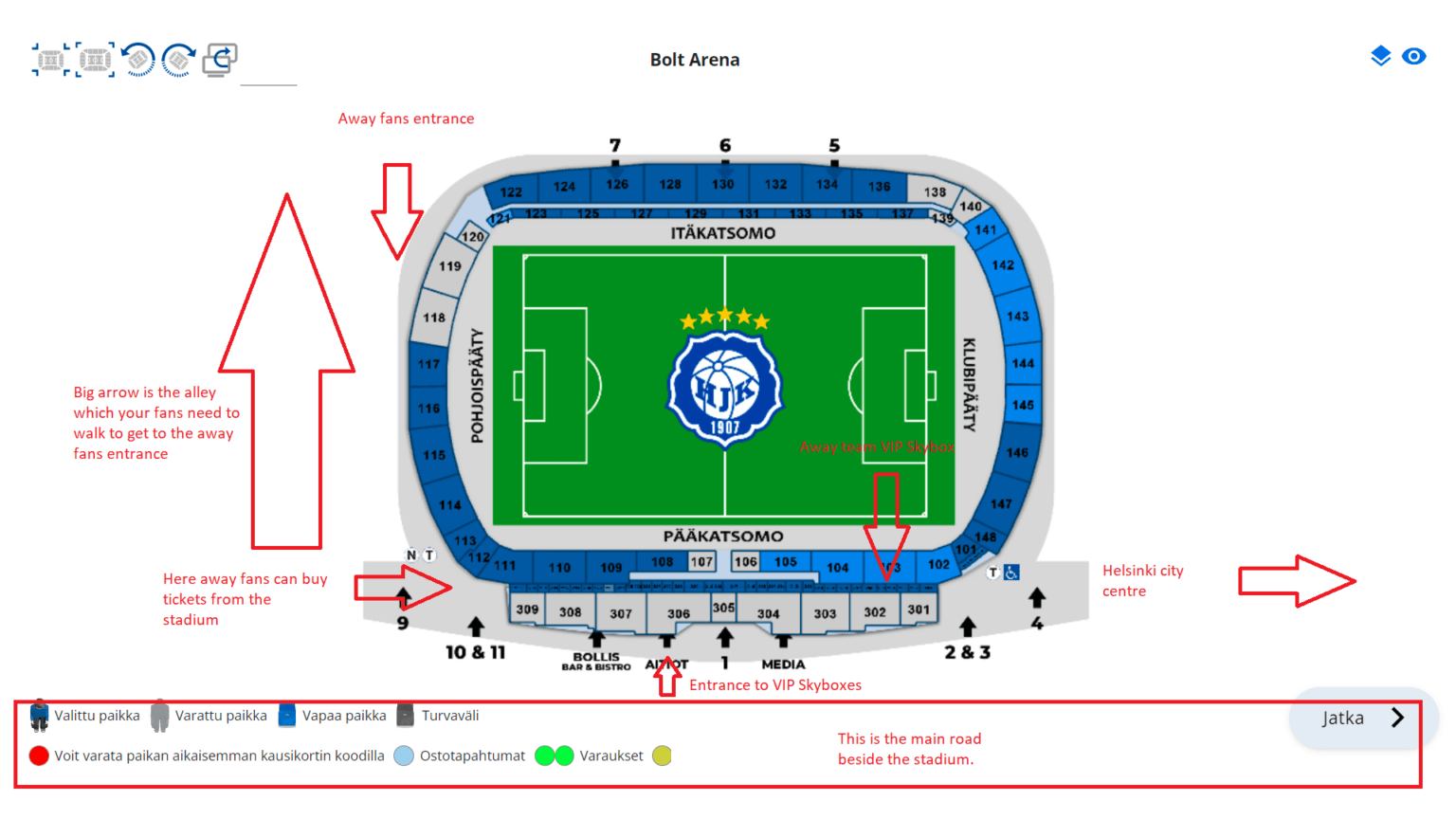 Turen går til Helsinki