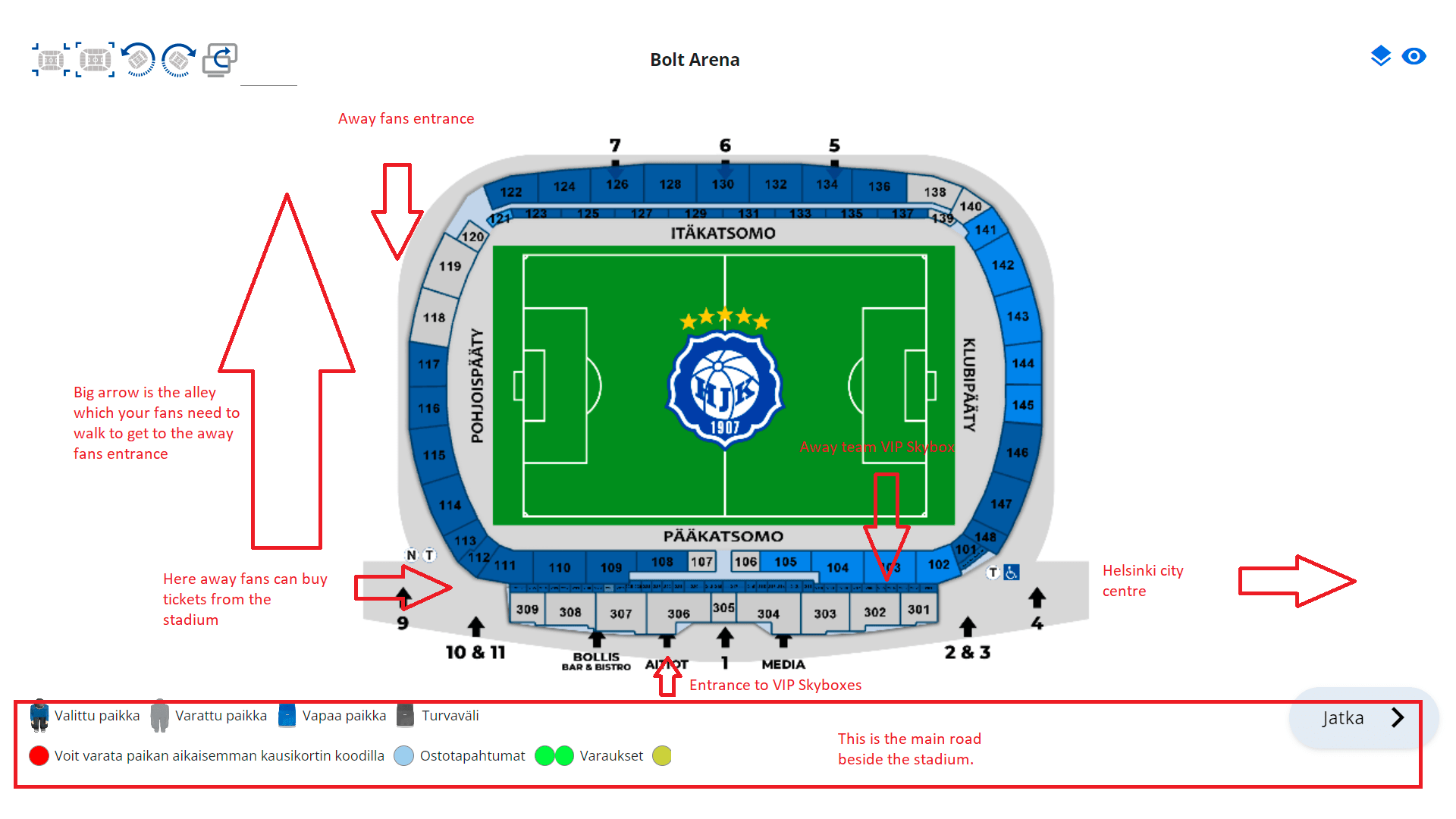 Turen går til Helsinki