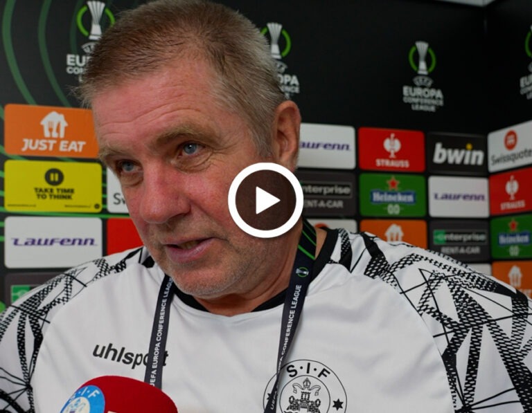 "Fantastisk at se den røde mur"