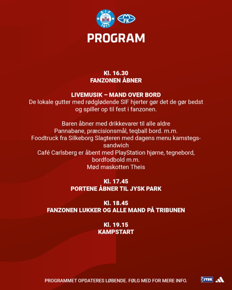 Programmet til Molde FK