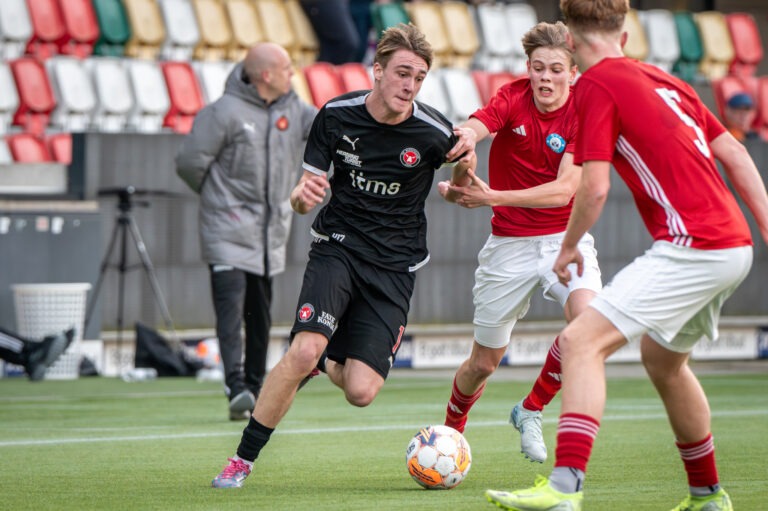 Klare nederlag til U19 og U17 mod FCM